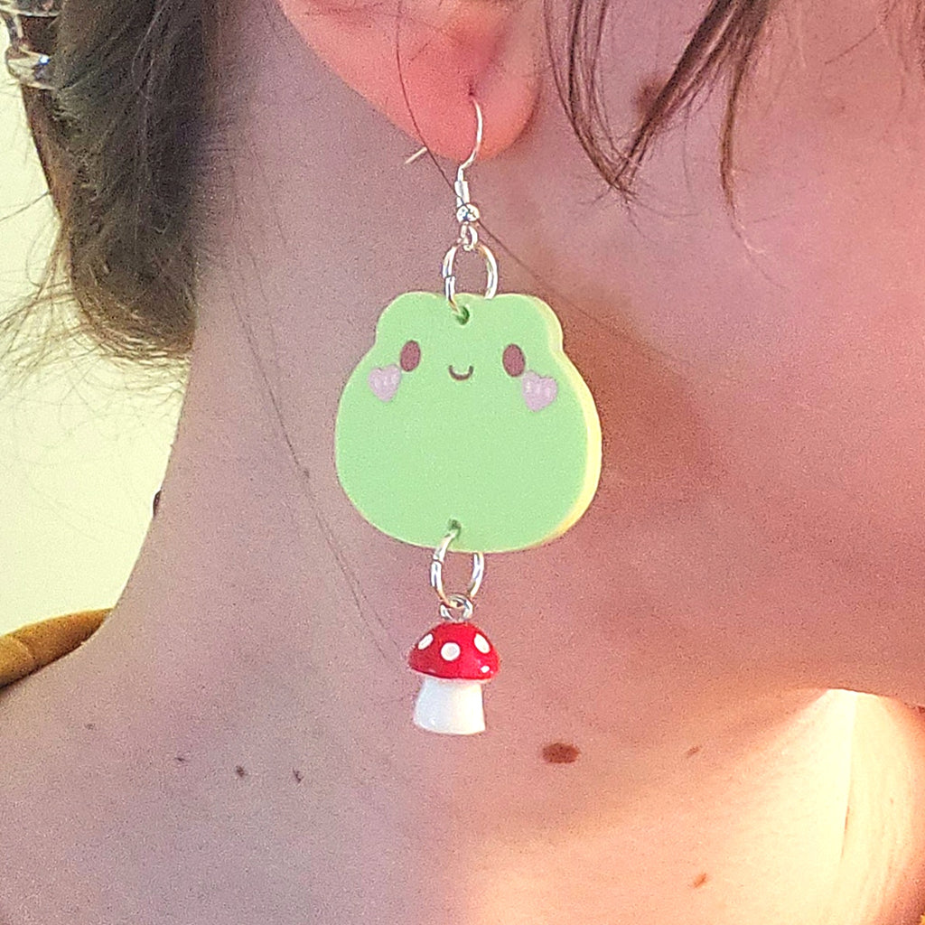 FROGGIE EARRINGS – appleminte