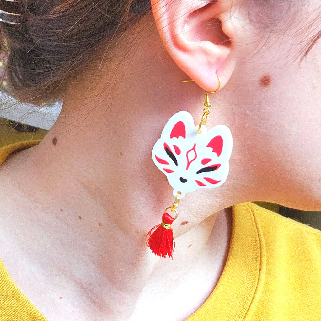 KITSUNE EARRINGS – appleminte