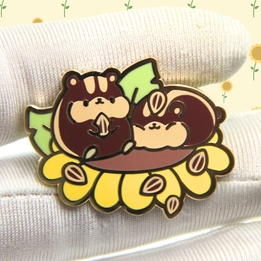 SUNFLOWER HAMS PIN – appleminte