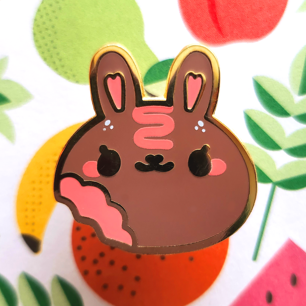 RASPBUNNY TRUFFLE PIN – appleminte